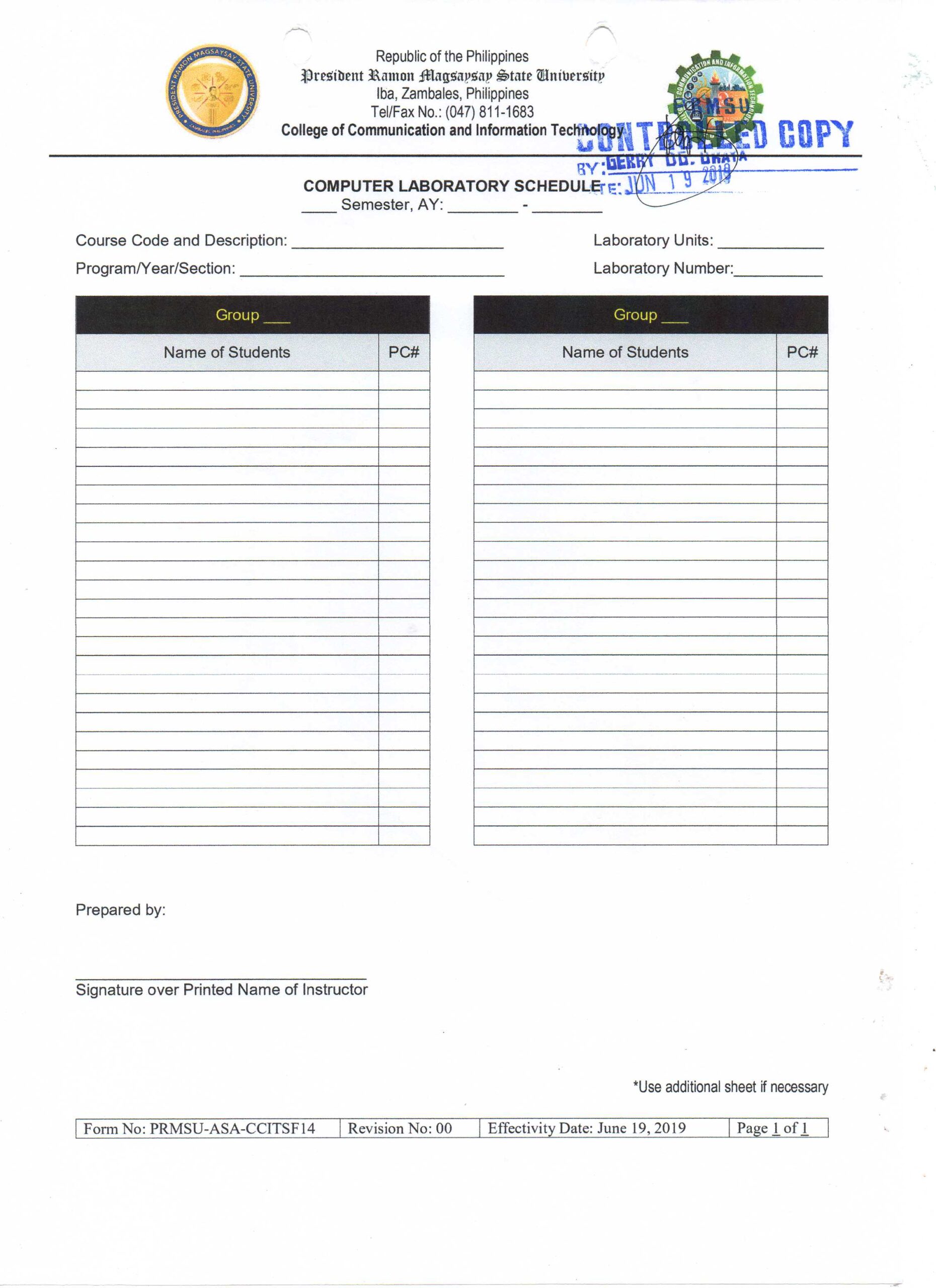 Enrollment Procedure / Policies – PRMSU College of Communication and ...