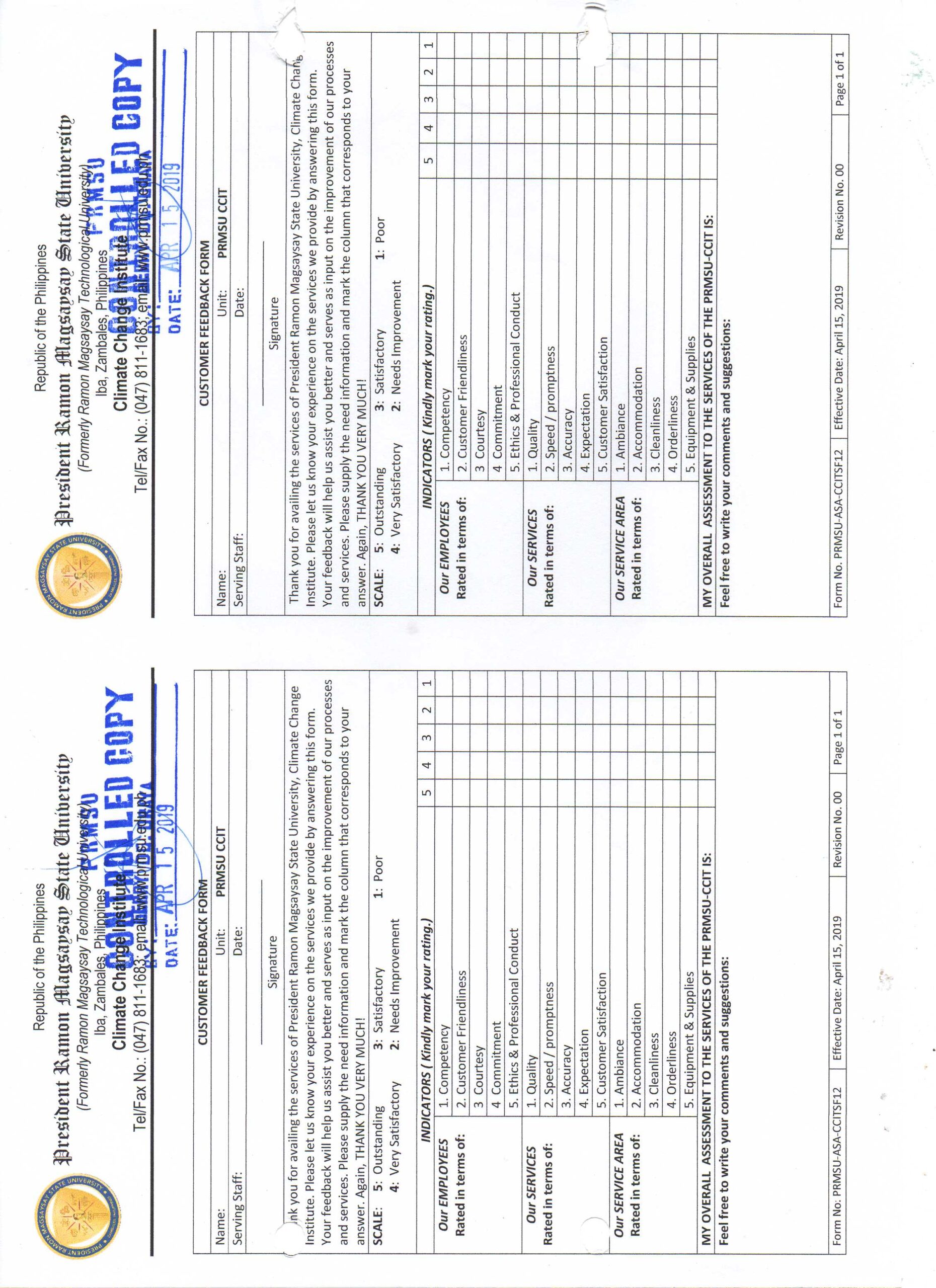 Enrollment Procedure / Policies – PRMSU College of Communication and ...