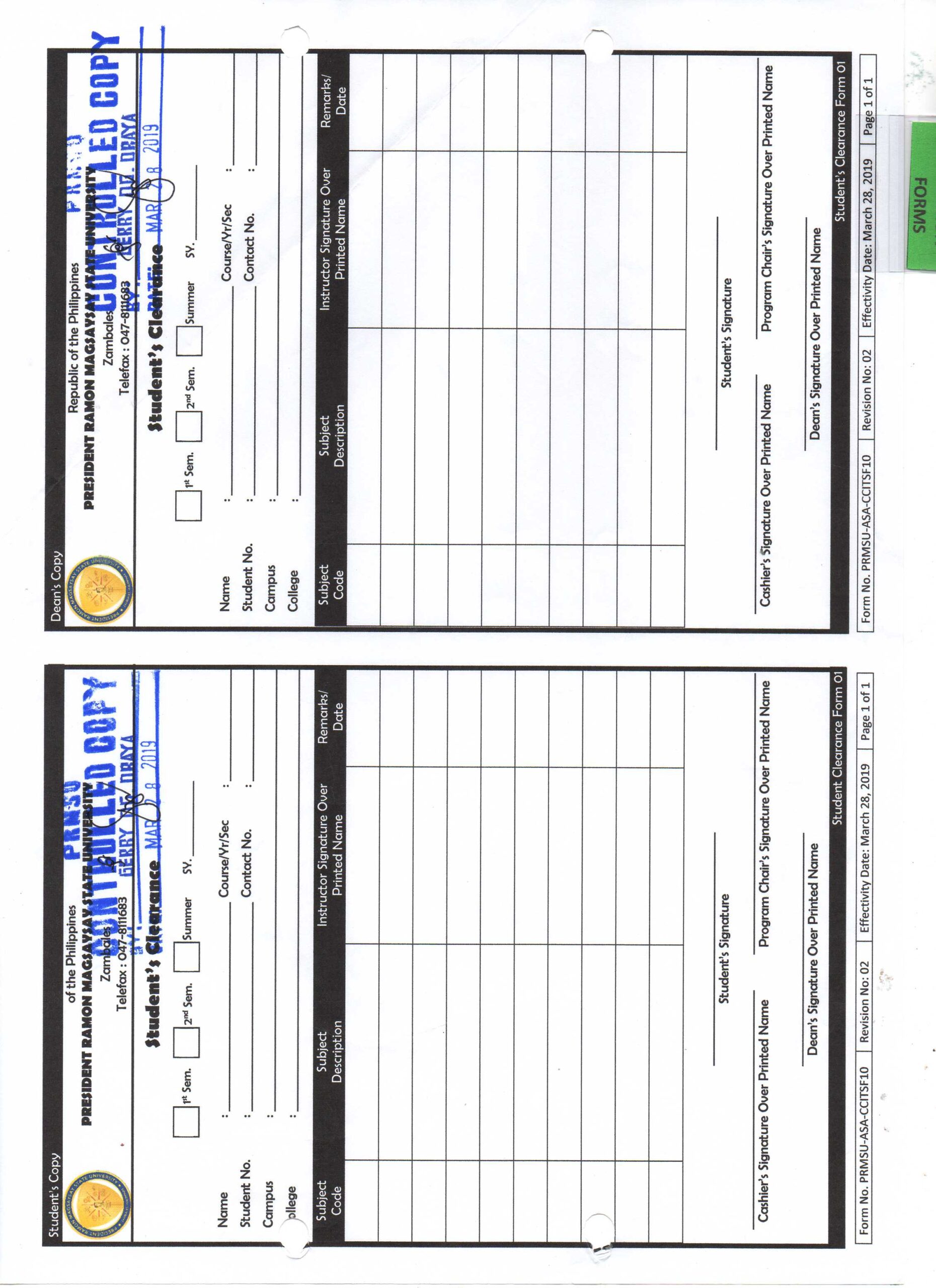 Enrollment Procedure / Policies – PRMSU College of Communication and ...